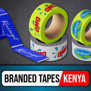 Custom-printed labels and stickers in Kenya - Labels Printing